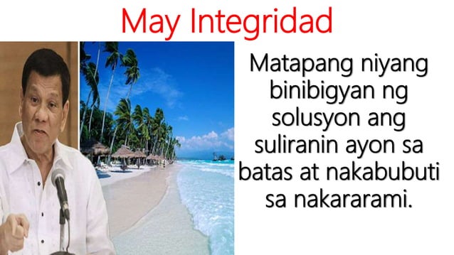 Mga katangian ng isang pinuno | PPTX