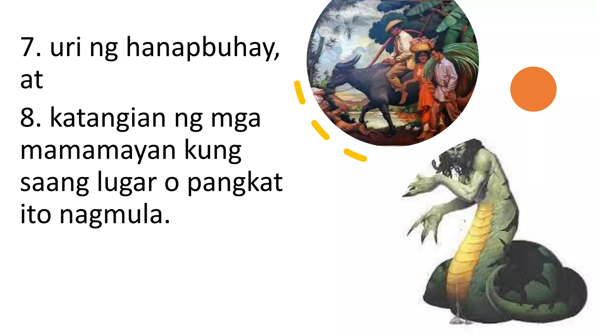 Mga Katangian ng Mito, Alamat at Kuwentong-Bayan fil 7.pptx