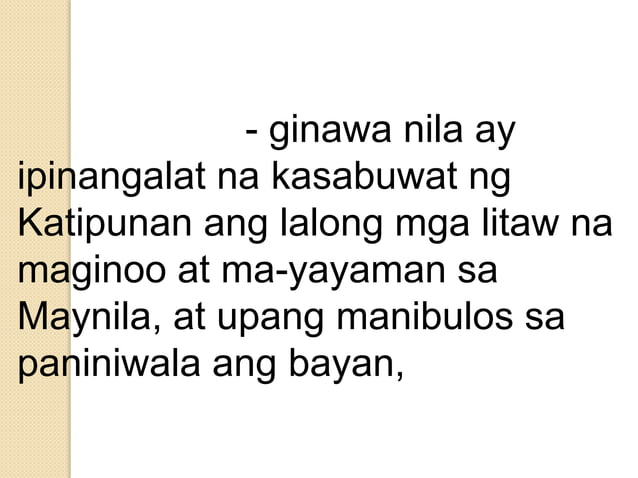 Mga Katotohanan sa likod ng mga Pangyayari.pptx Mga Katotohanan sa likod ng mga Pangyayari.pptx