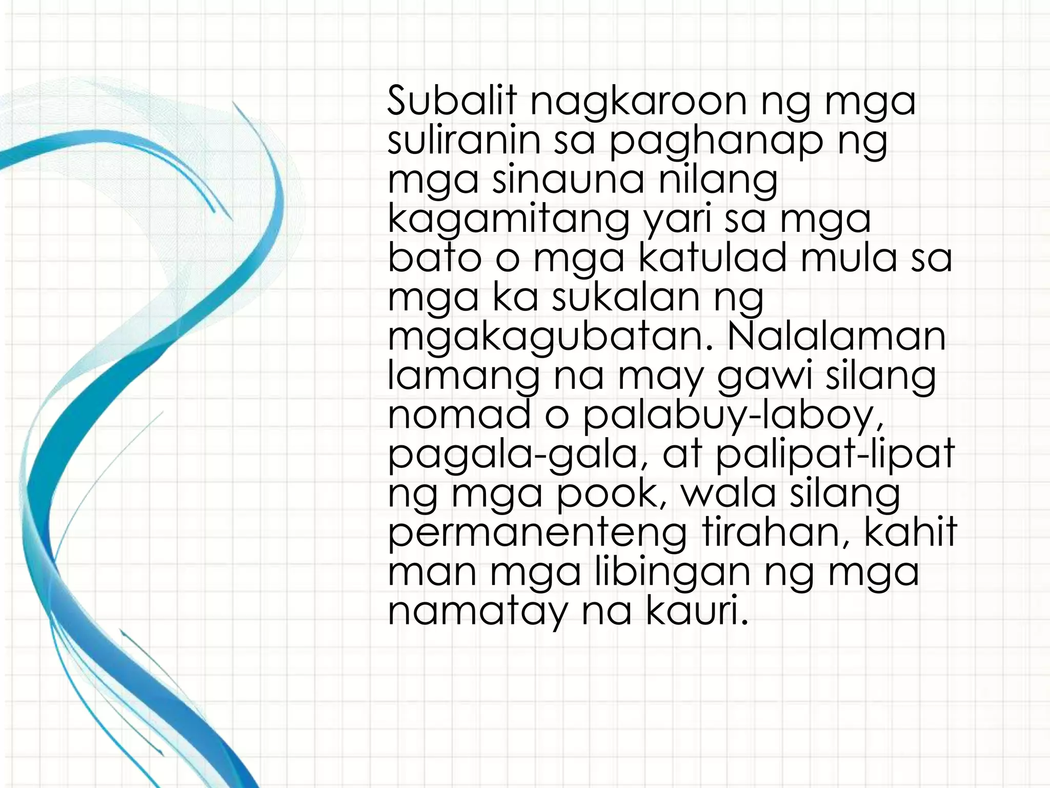 Mga Katutubo sa Pilipinas | PPTX