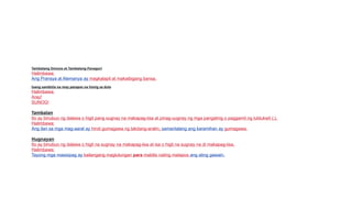 Mga Kayarian ng Pangungusap.pptx43434343434 | PPTX