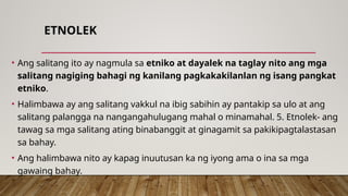 Mga Konseptong Pangwika................... | PPTX