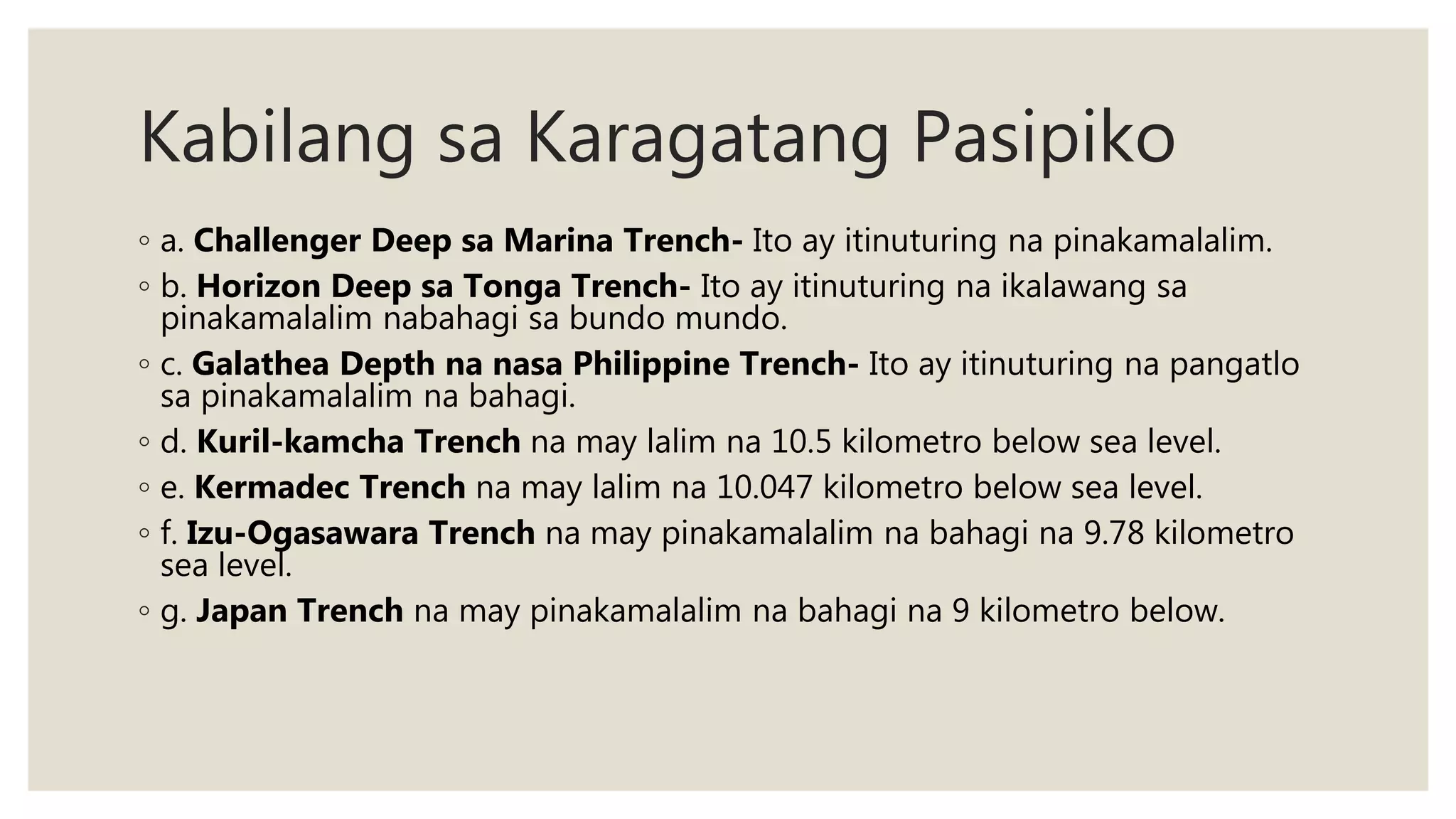 Mga kontinente at mga karagatan | PPTX