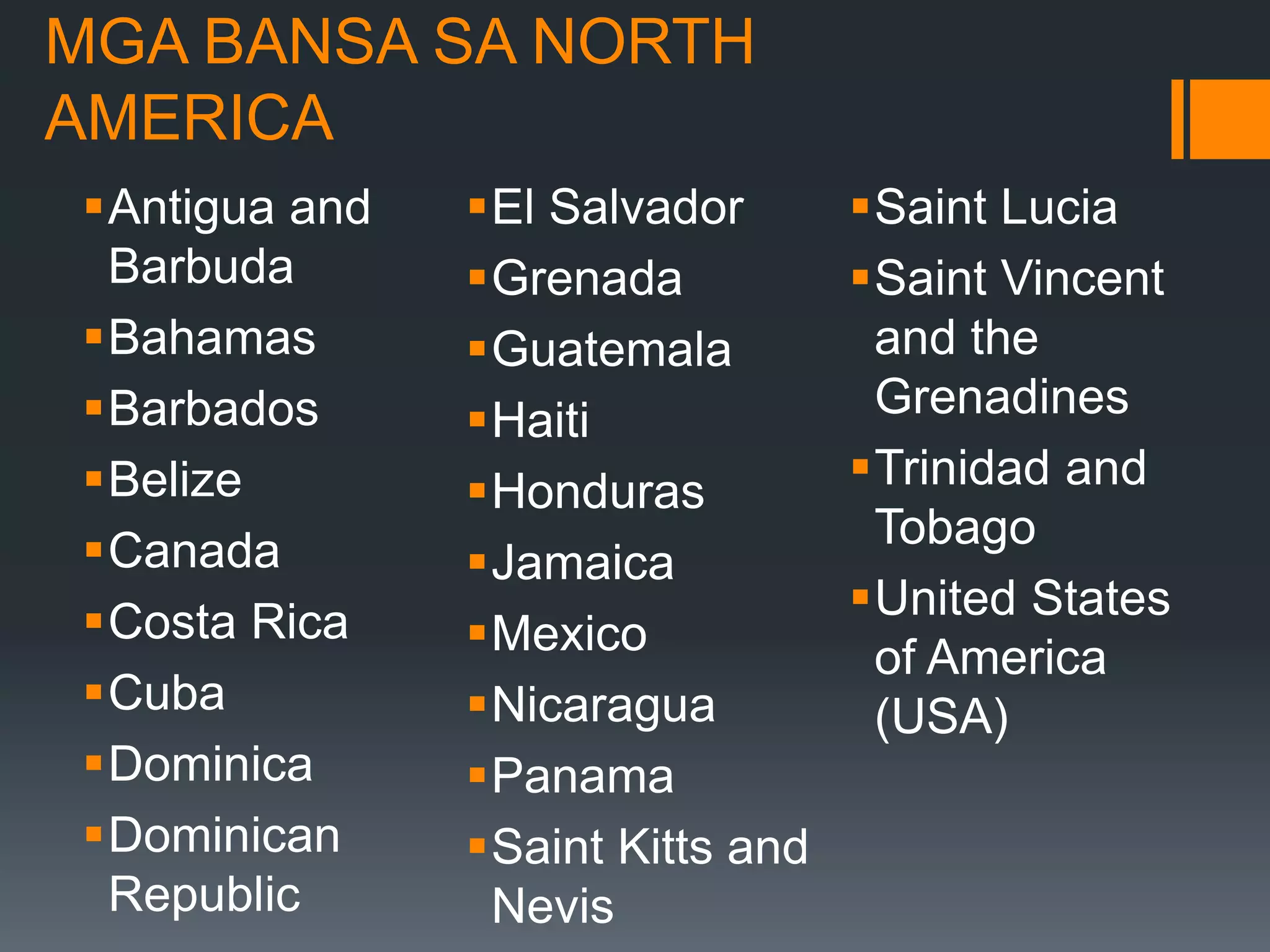 Mga kontinente sa daigdig | PPTX