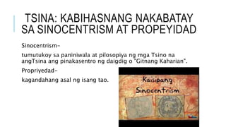 Mga Kontribusyon at Paniniwala ng mga Sinaunang Asyano | PPTX