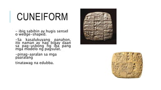 Mga Kontribusyon at Paniniwala ng mga Sinaunang Asyano | PPTX