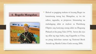 Mga Kritikong Dayuhan at Pilipino sa Panitikan.pptx
