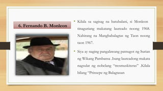 Mga Kritikong Dayuhan at Pilipino sa Panitikan.pptx