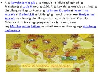 Mga krusada | PPTX