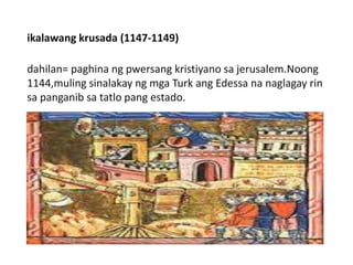 Mga krusada | PPTX