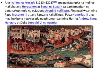 Mga krusada | PPT