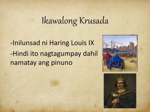 Mga krusada (unang pangkat) | PPTX