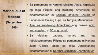 Mga Labanang Nagwagi ang mga Pilipino | PPTX
