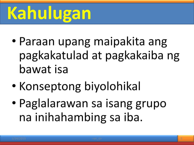 Mga lahi ng tao | PPTX