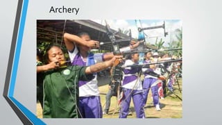 Mga laro sa palarong pambansa | PPTX