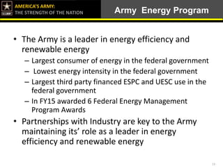 Army Major General Al Aycock presentation to Southern Solar Summit | PPTX