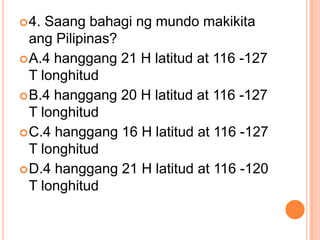 Mga least mastered skills sa hekasi 6 | PPTX