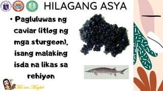 Mga likas na yaman ng asya | PPT