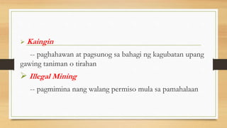 Mga Likas na Yaman ng mga Lalawigan sa Rehiyon | PPTX