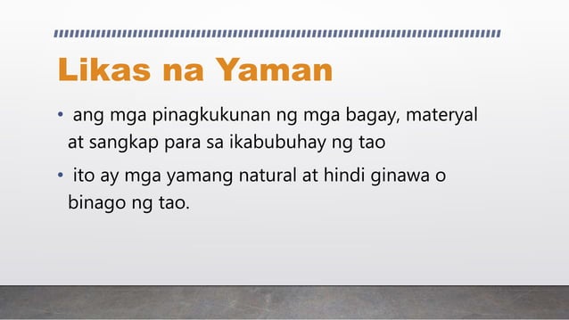Mga Likas na Yaman ng Pilipinas | PPTX
