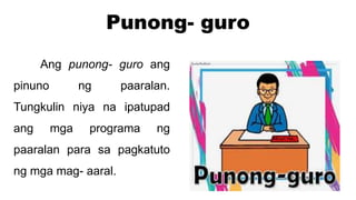 Mga Lingkod sa Paaralan | PPTX