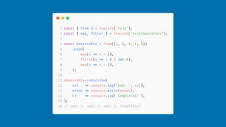 Max Gallo - Reinventing RxJS - Codemotion Rome 2019 | PPT