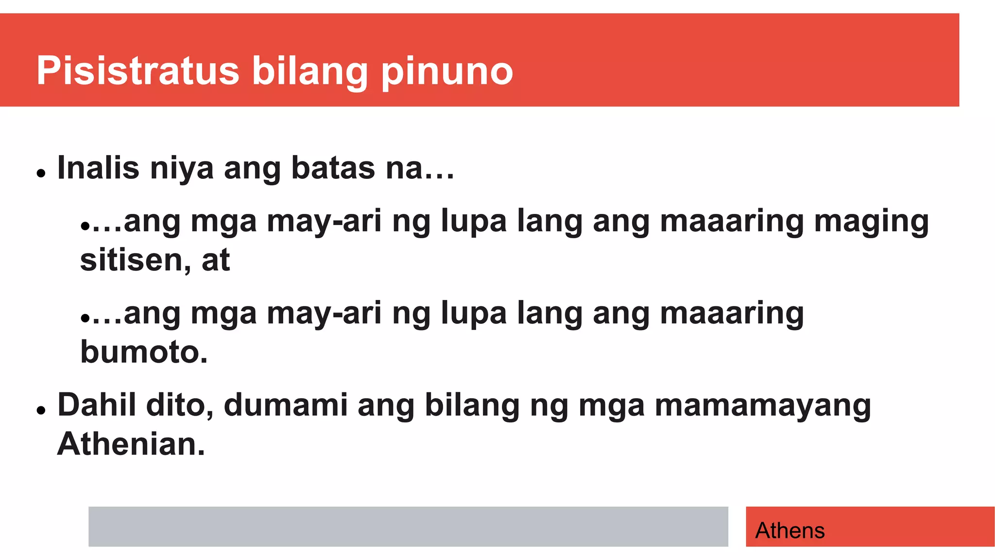 Mga lungsod-estado ng sinaunang Gresya | PPTX