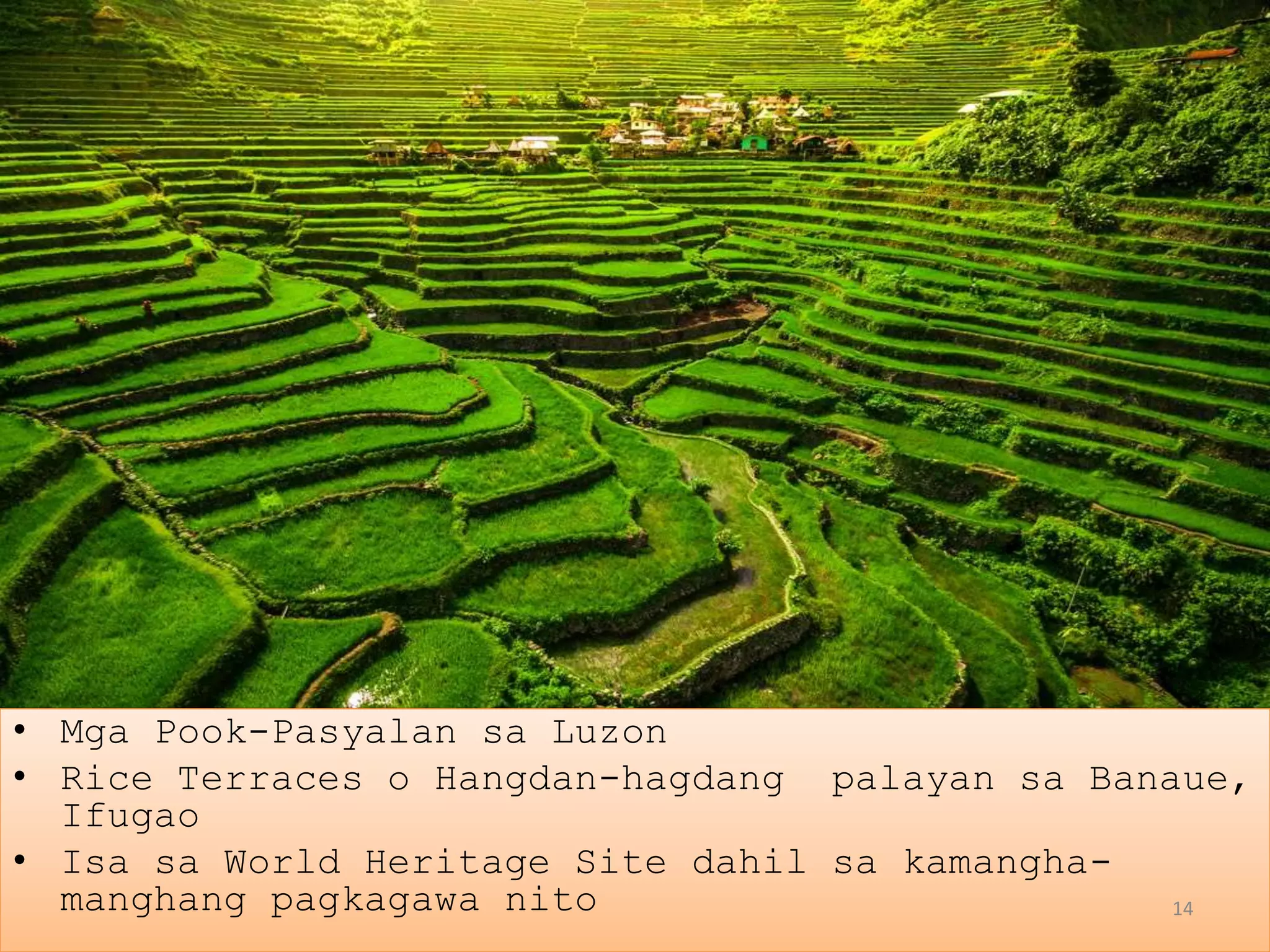 Mga magagandang tanawin at pook pasyalan bilang yamang likas | PPTX