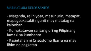 MGA MAHAHALAGANG TAUHAN SA NOLI ME TANGERE.pptx