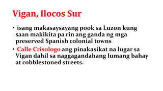 Mga Makasaysayang Lugar sa Aking Komunidad | PPTX