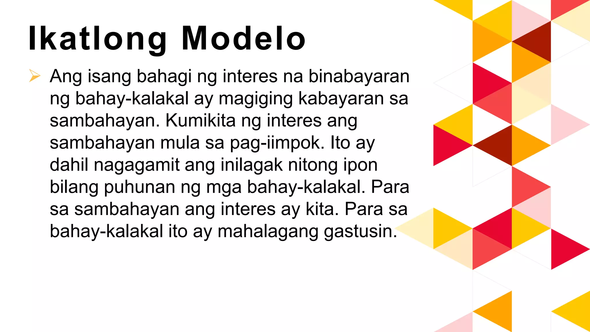 Mga Modelo Ng Pambansang Ekonomiya | PPTX