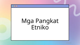 Ang mga pangkat ng mga kapatid nating Muslim.pptx