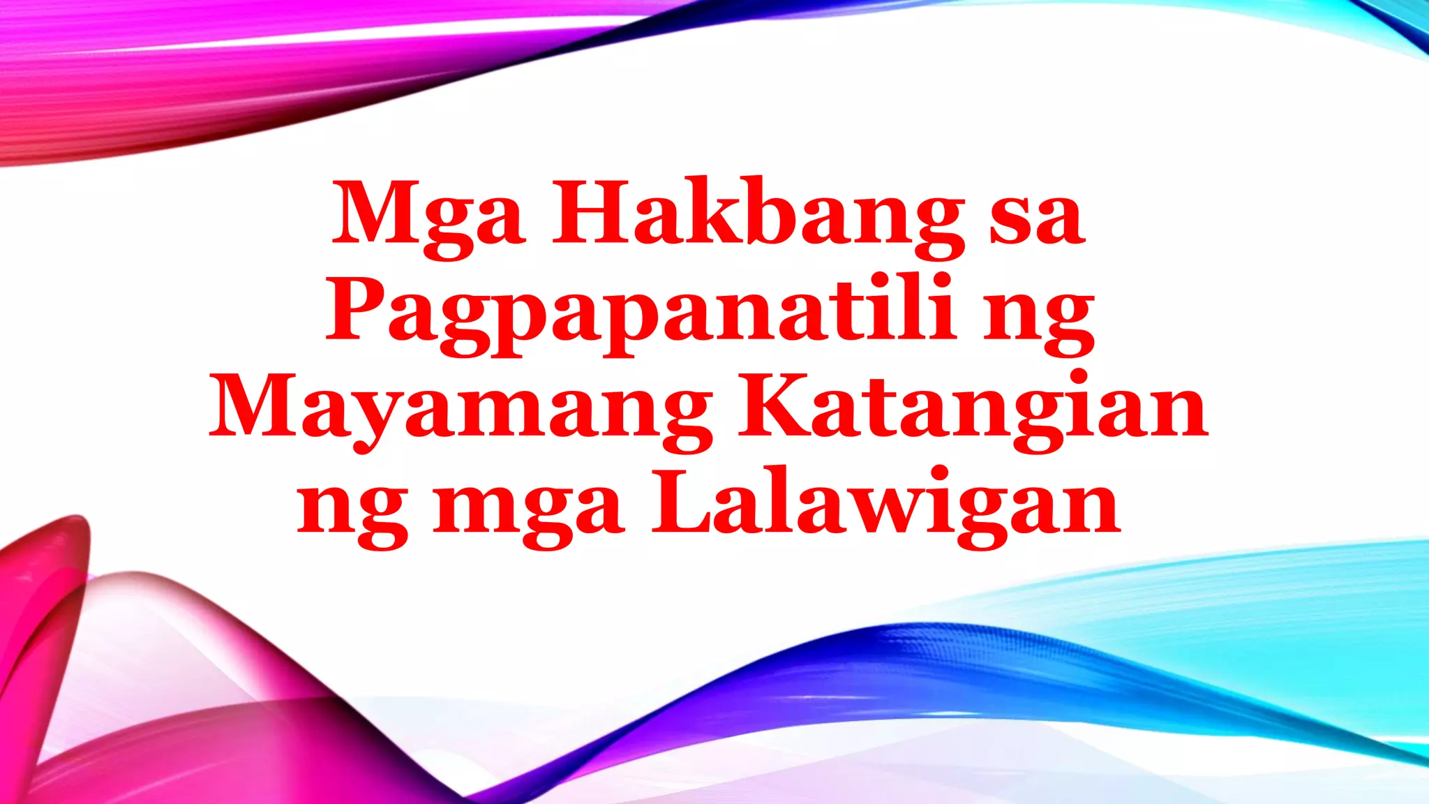 Mga Nagbago at Nagpatuloy sa mga Lalawigan at Rehiyon | PPTX