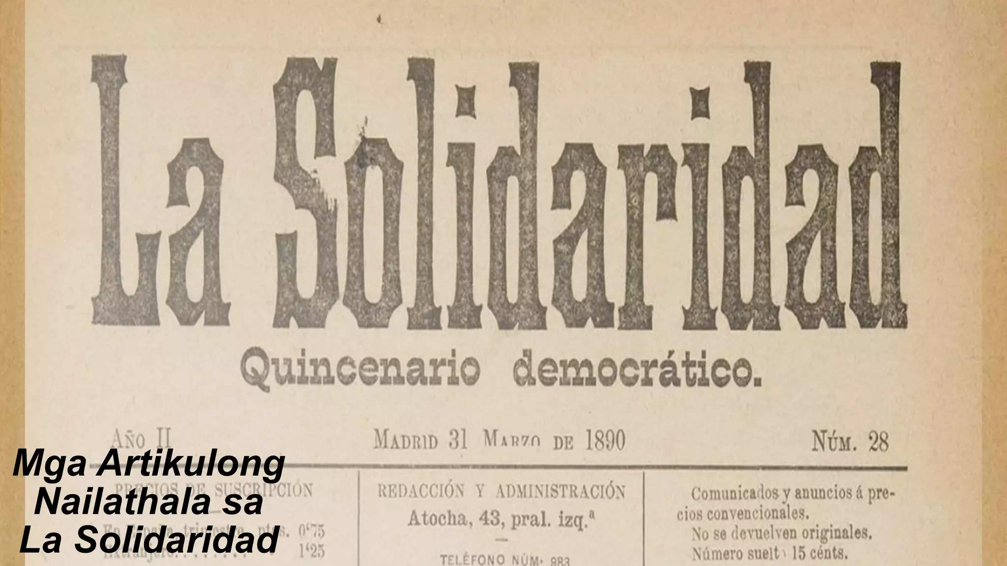 Mga Akda/Naisulat ni Dr. Jose Rizal | PPTX