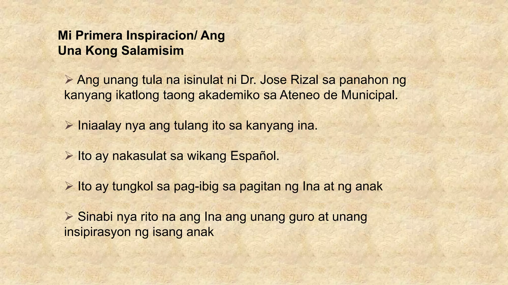 Mga Akda/Naisulat ni Dr. Jose Rizal | PPTX
