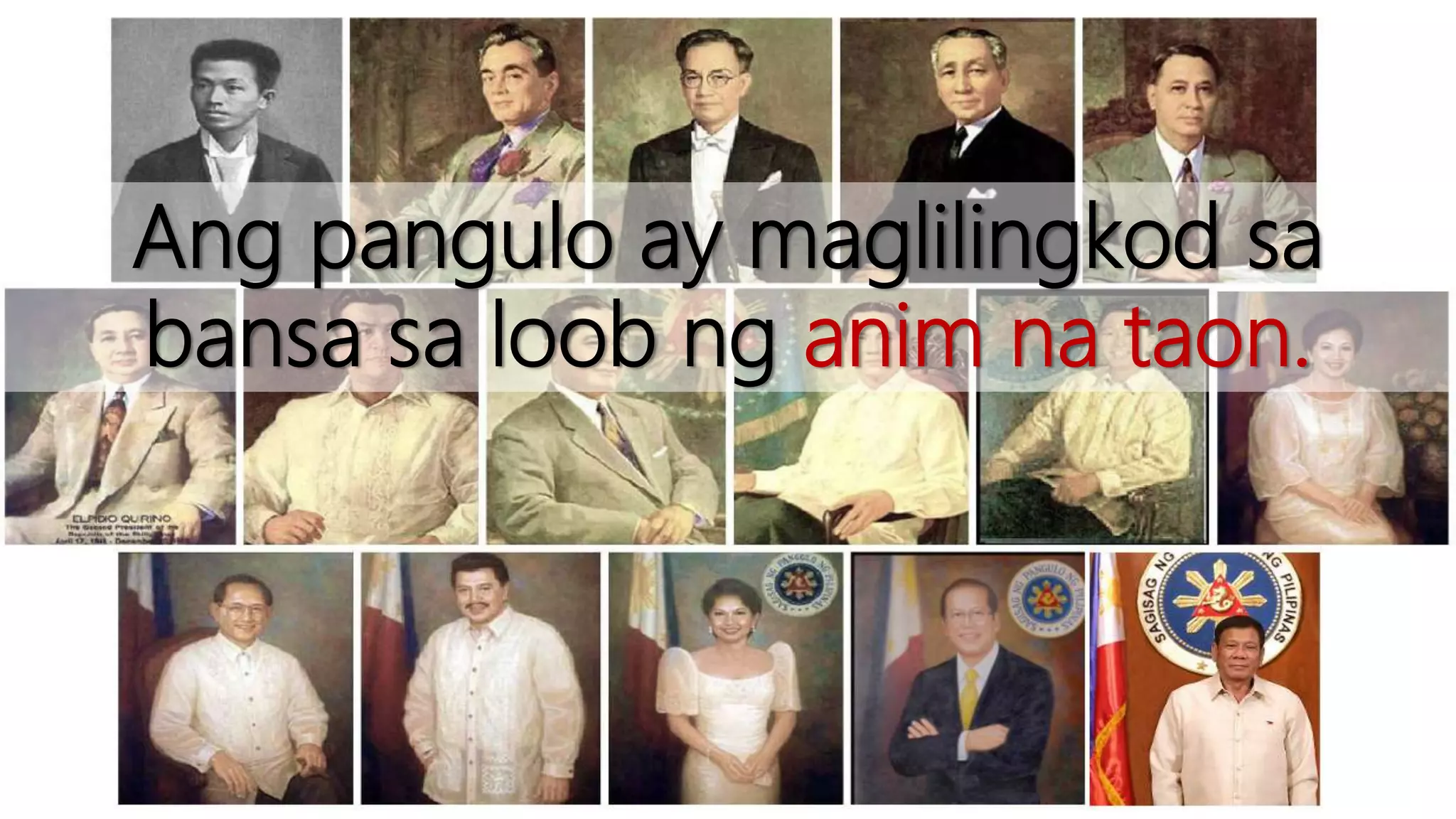 Mga namumuno sa komunidad | PPTX