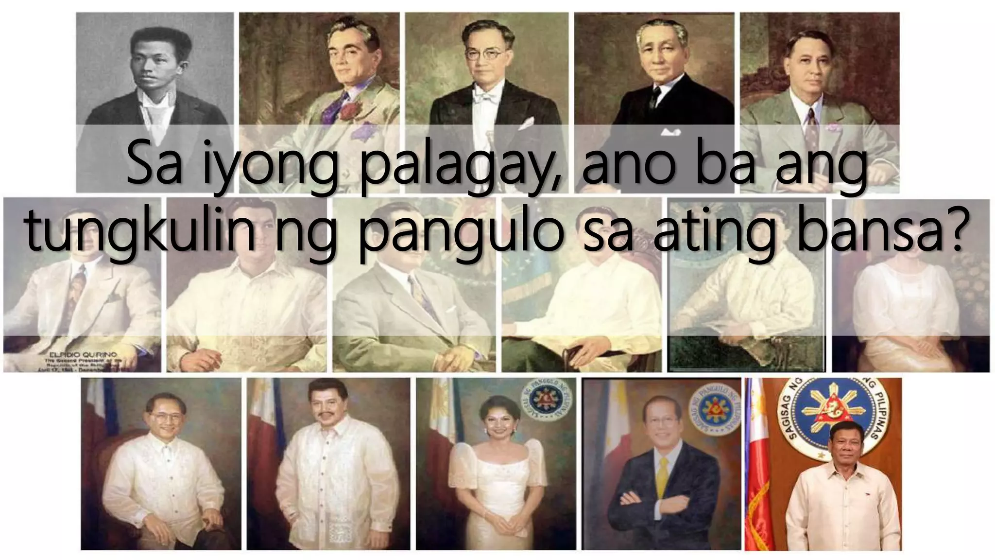 Mga namumuno sa komunidad | PPTX