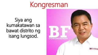 Mga namumuno sa komunidad | PPTX