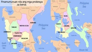 Mga namumuno sa komunidad | PPTX