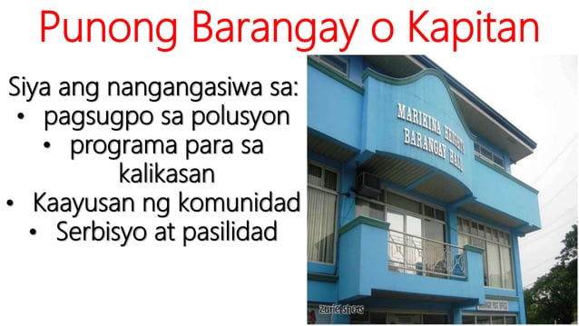 Mga namumuno sa komunidad | PPTX
