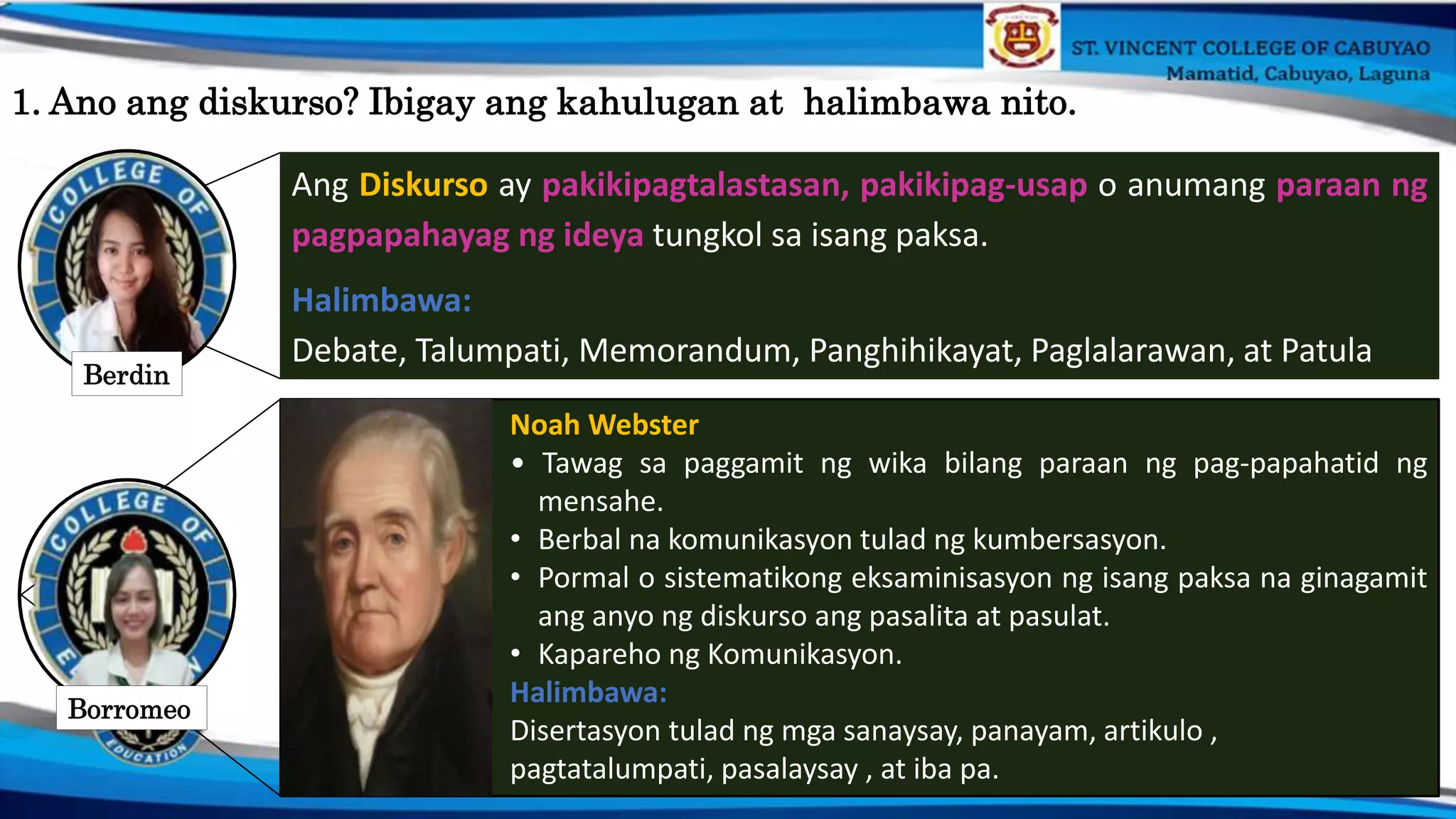 Mga Natatanging Diskurso Sa Wika at Panitikan | PPTX
