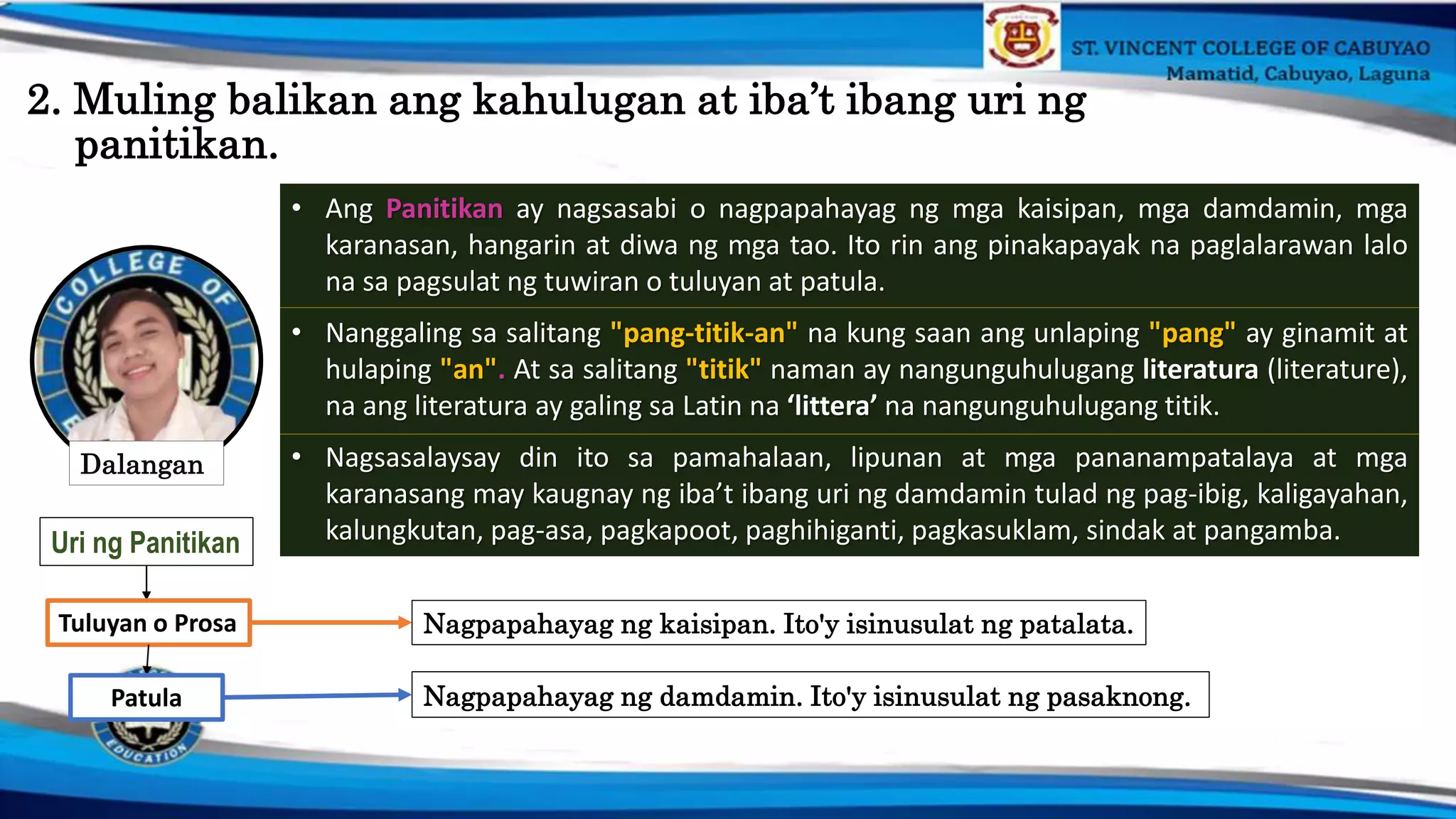 Mga Natatanging Diskurso Sa Wika at Panitikan | PPTX