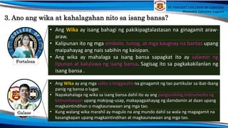 Mga Natatanging Diskurso Sa Wika at Panitikan | PPTX