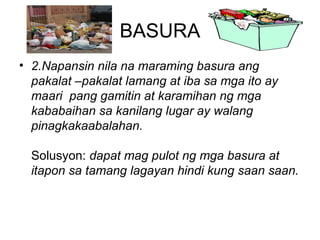 Mga problema at solusyon | PPT