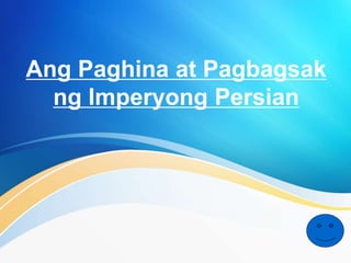 Mga Pag aaklas ng mga Nasasakupan | PPT