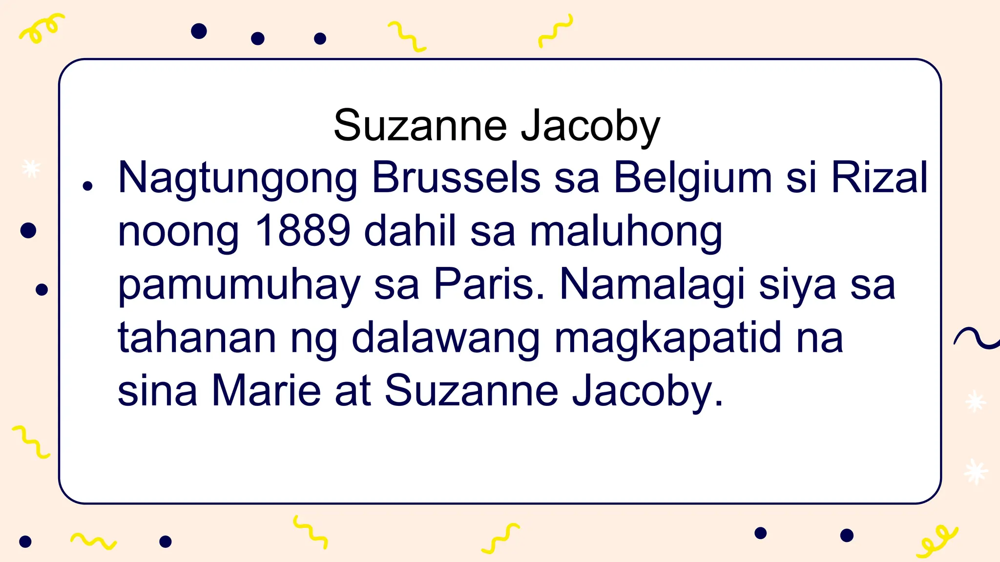 ang buhay at mga naranasang pagmamahal ni Rizal | PPTX