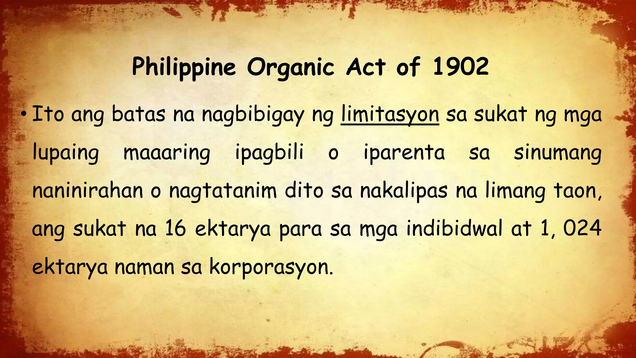 Mga Pagbabagong Pang- ekonomiya sa Panahon ng Pananakop ng mga Amerikano | PPTX