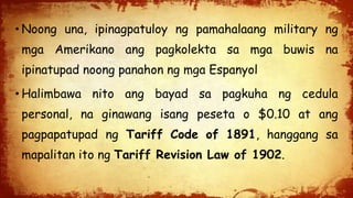 Mga Pagbabagong Pang- ekonomiya sa Panahon ng Pananakop ng mga ...