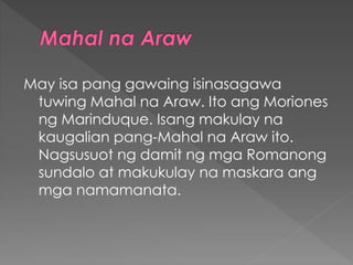 Mahal Na Araw Sa Pilipinas