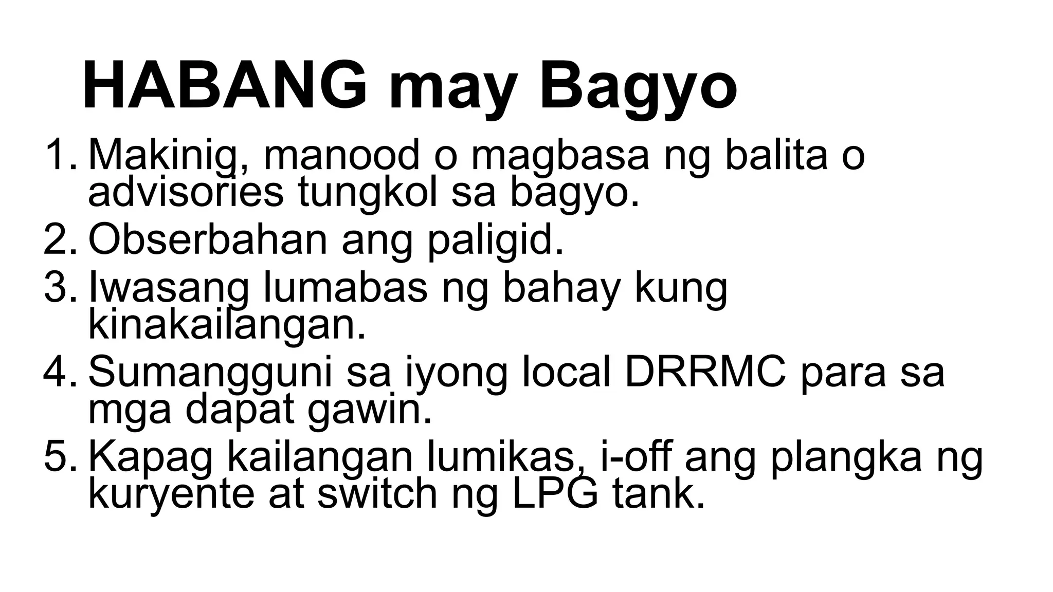 Mga Paghahandang Nararapat Gawin sa Harap ng Panganib Kalamidad.pptx